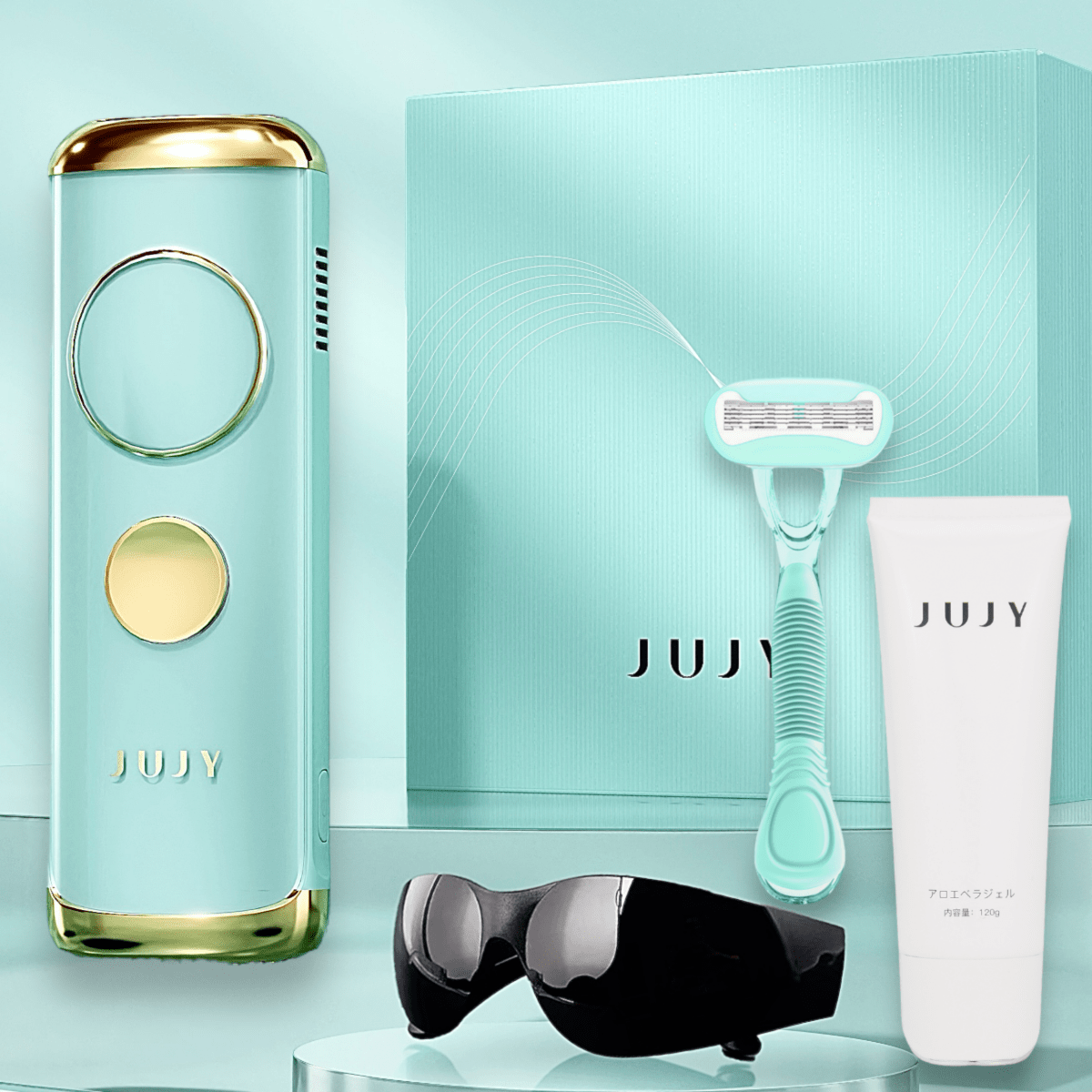 現貨日本JUJY 8℃藍寶石冰點全身無痛嫩膚家用脫毛儀PRO 送GEL+護鏡+刮毛刀正品正貨商戶,開店10年有口碑信心保證! Beauty ...