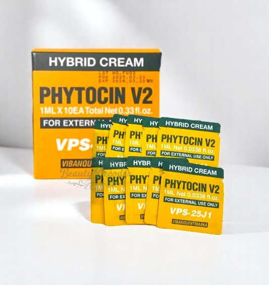 現貨韓國VQM Phytocin V2 cream 1ml x10ea 全新超素顏國民再生霜旅行裝(1MLx10包)正品正貨,開店10年有口碑 ...