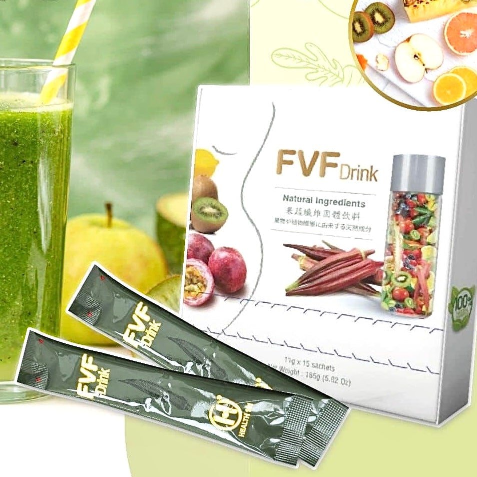 FVF Drink upgraded version of fruit and vegetable fiber drink (1 box o ...