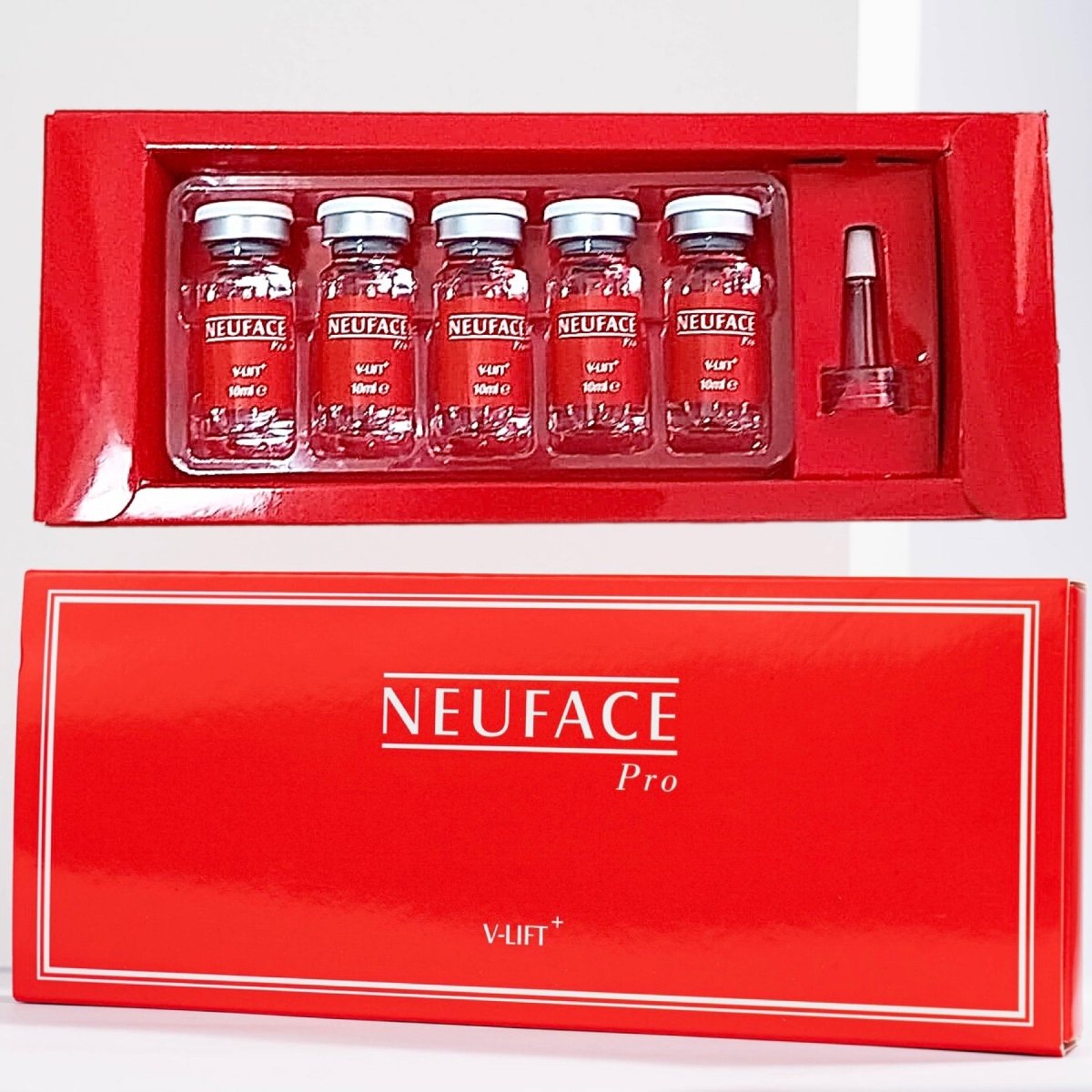 現貨韓國Neuface Pro V-Lift Plus 全新凹凸洞拉皮王精華 (10ml X 5支)送微針Beauty decoder 醫美護膚品專門店正品正貨商戶,開店10年有口碑信心保證!
